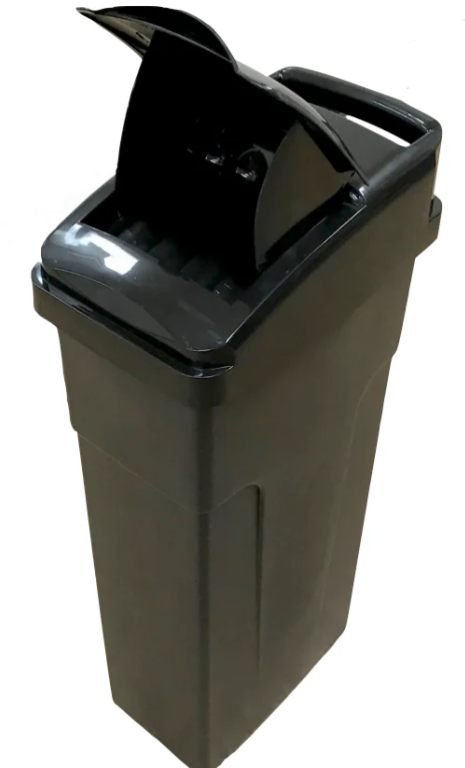 SANITARY BIN LADY DISPOSAL UNIT 23L BLACK DURABLE | Cleaning Products ...
